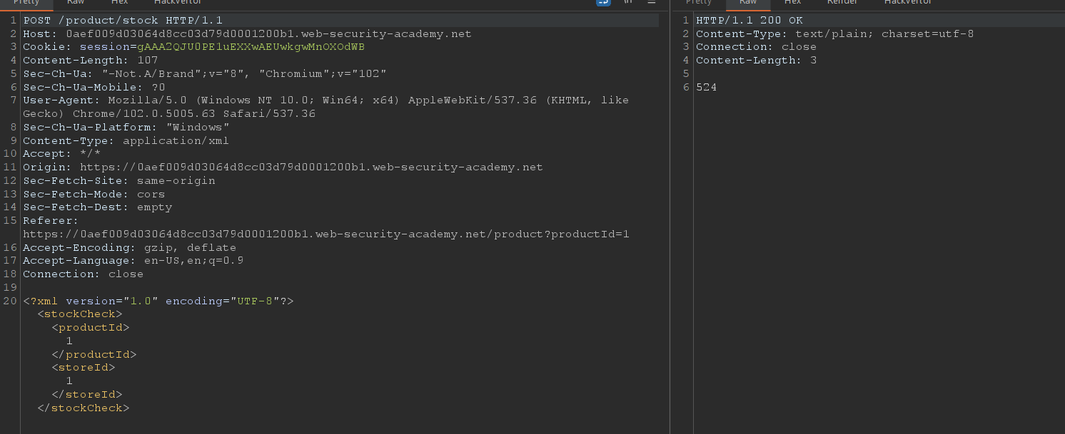 XXE injection vulnerabilities - Lỗ hổng XML (Phần 1)