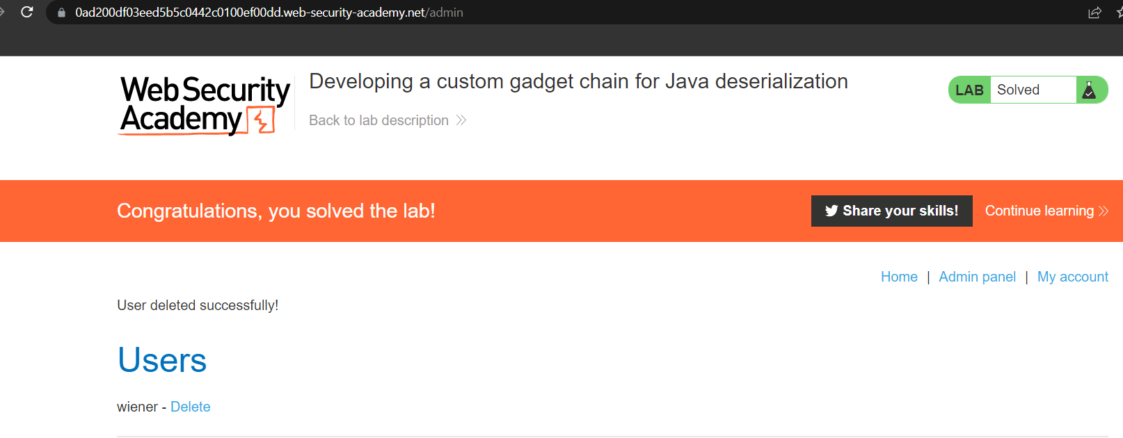 Insecure deserialization vulnerability - Các lỗ hổng Insecure deserialization (phần 6)