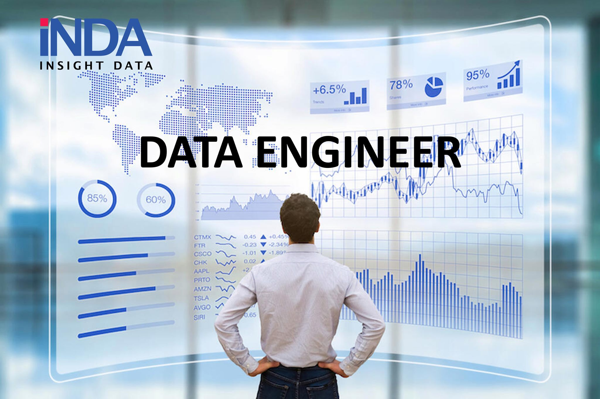 Kỹ sư dữ liệu và lộ trình trở thành data engineer (DE) với 4 bước