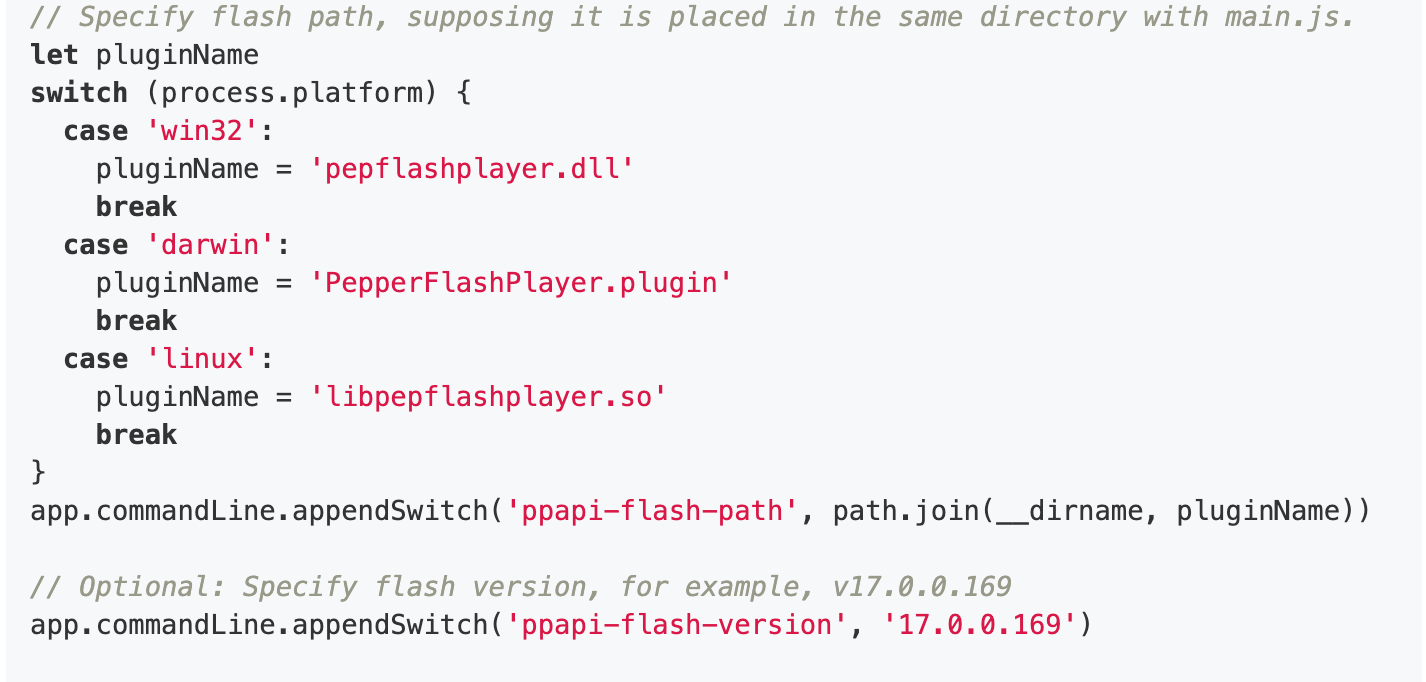 Electron + flash Implement