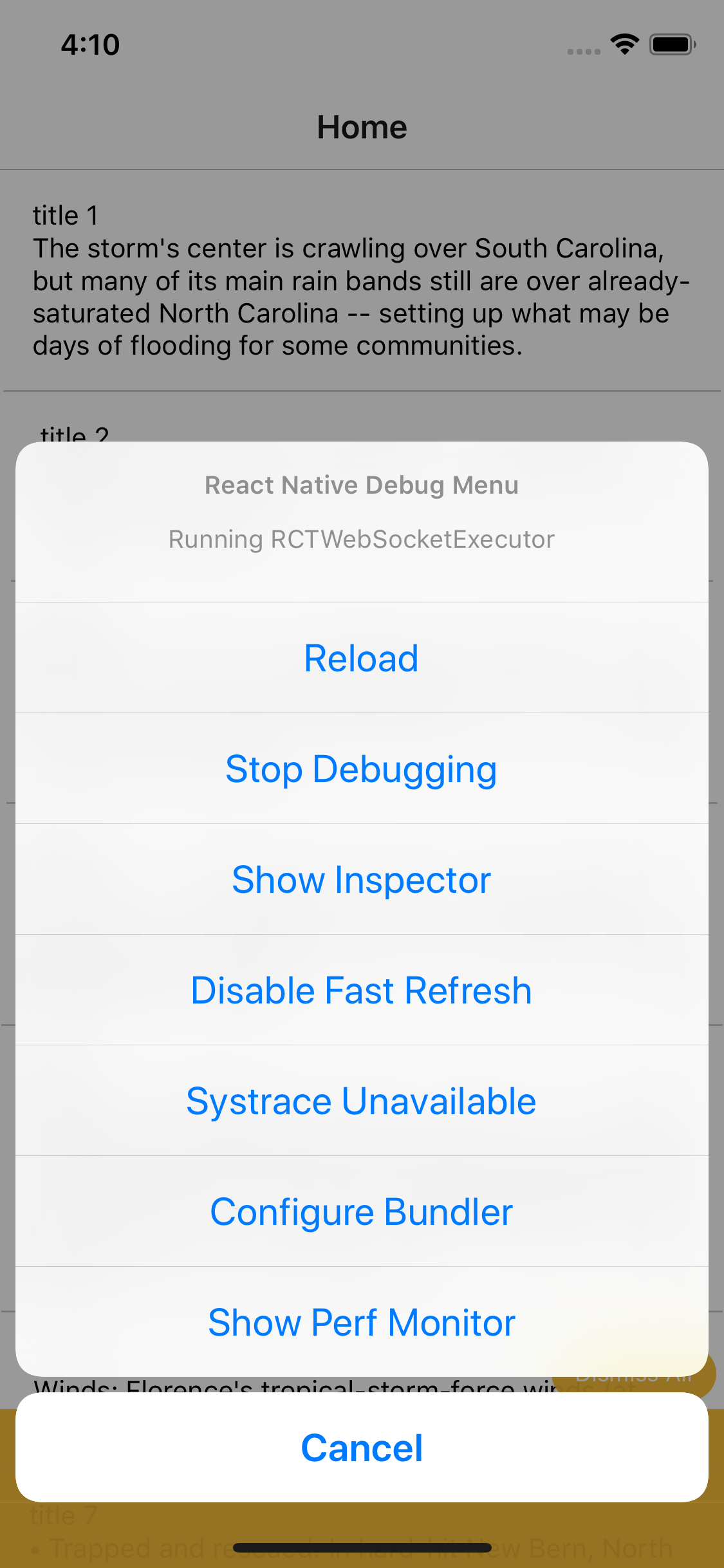 Bắt đầu với React Native