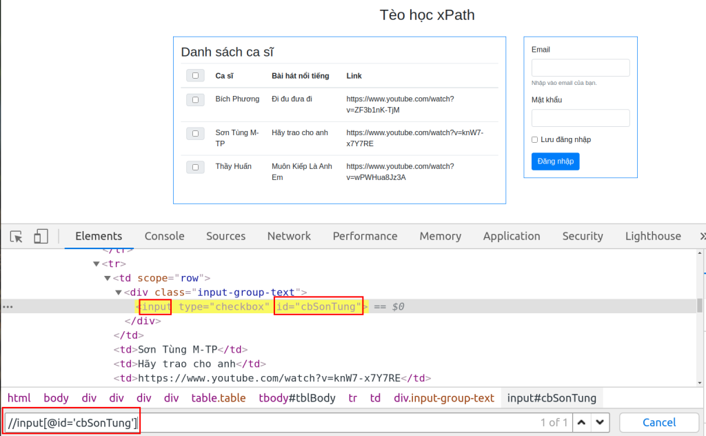 Xpath cho người nông dân - Phần 1