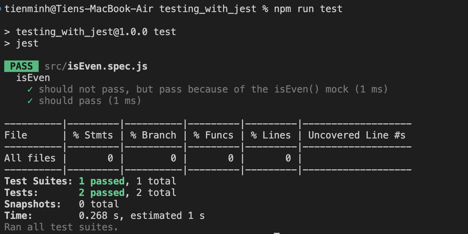 Part 3: Làm thế nào để mock imported function trong Jest
