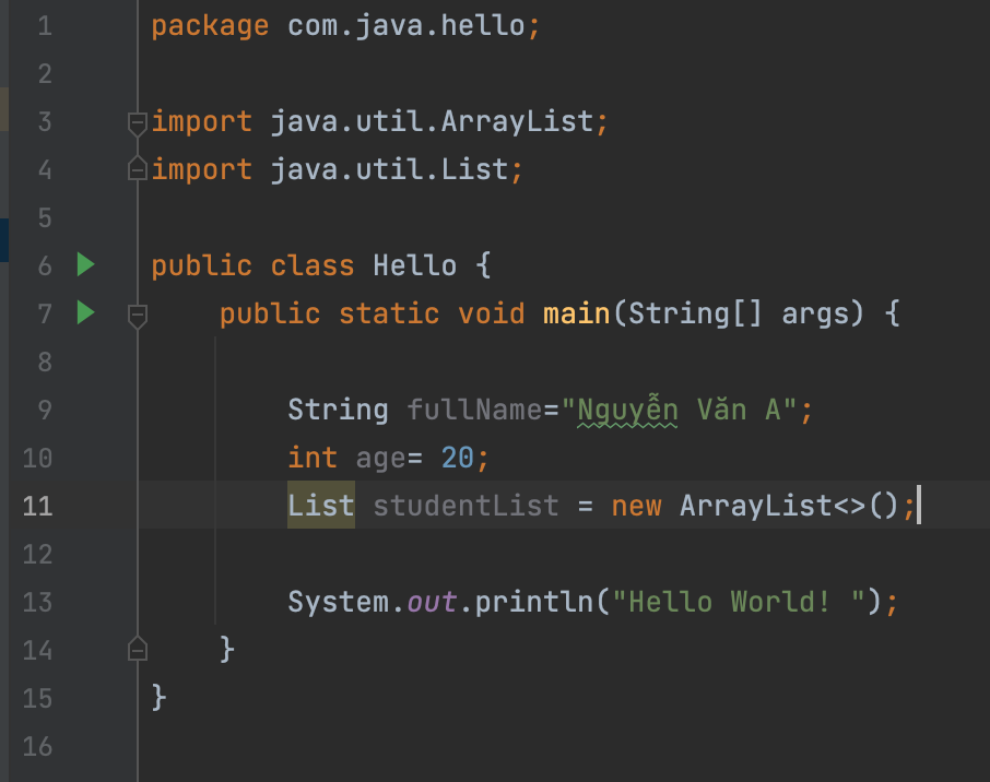 Cú pháp và quy tắc Java cơ bản