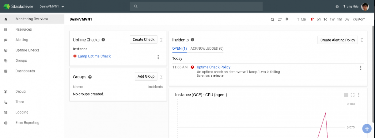 STACKDRIVER - GETTING STARTED