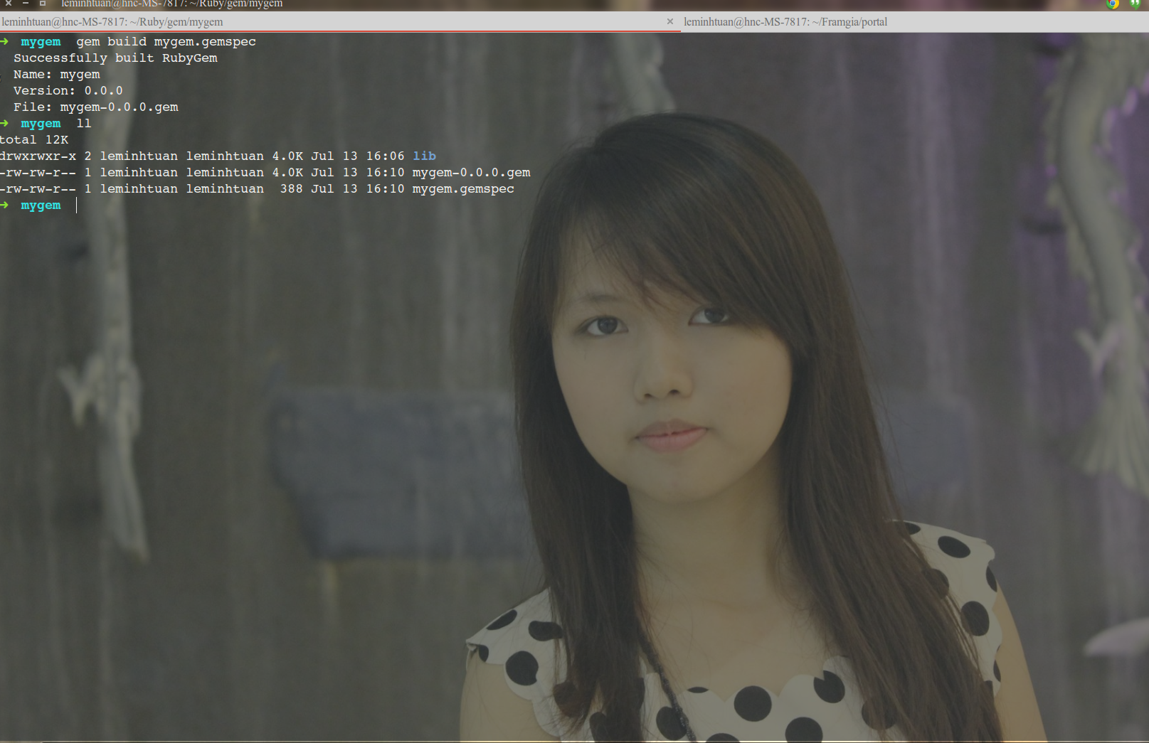 Make your own Ruby gem