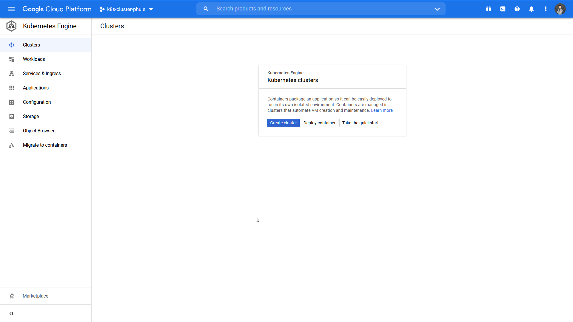 Set up Kubernetes Cluster trên Google Kubernetes Engine