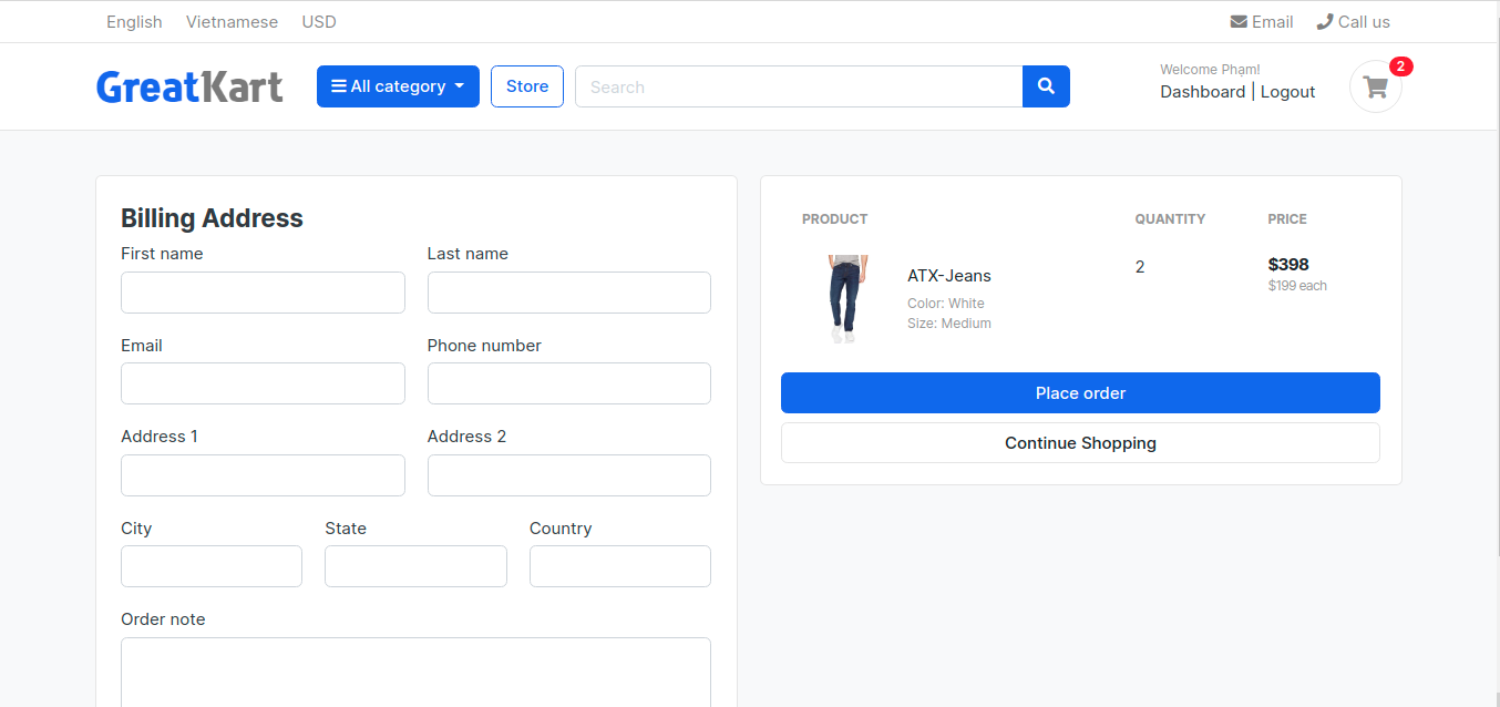 Dễ dàng có ngay ứng dụng e-commerce với Django (Part 2)