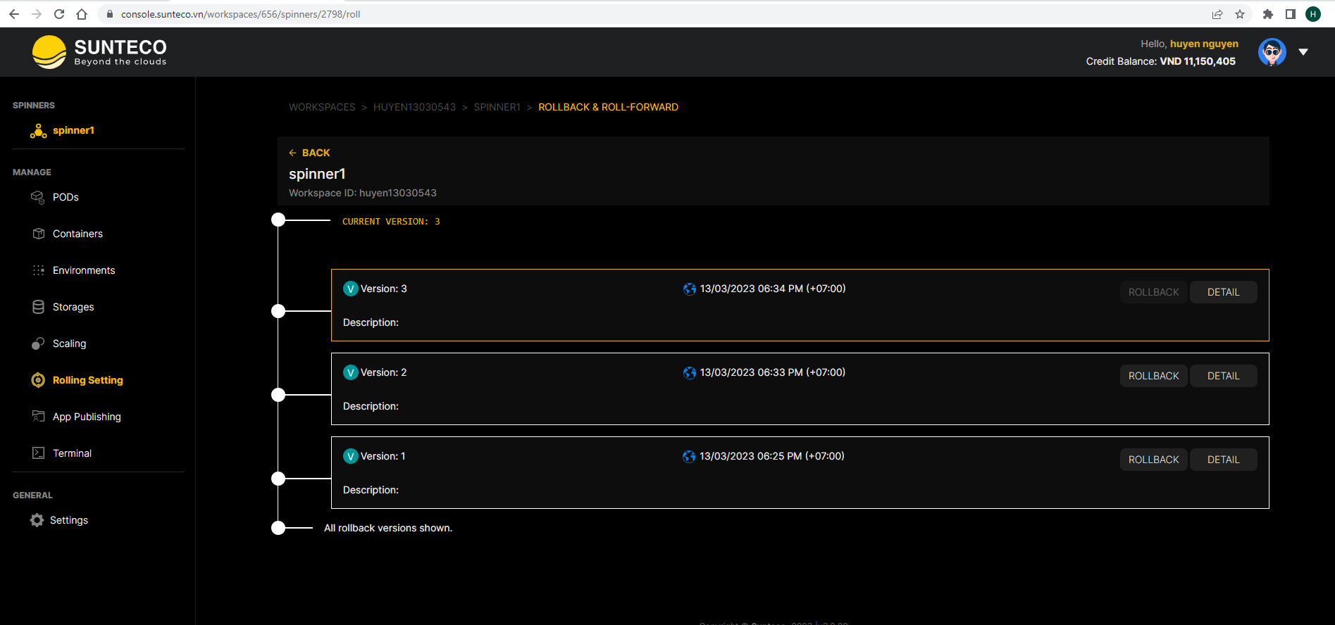 Hướng dẫn deploy container trên hệ thống Sunteco Cloud - Viblo