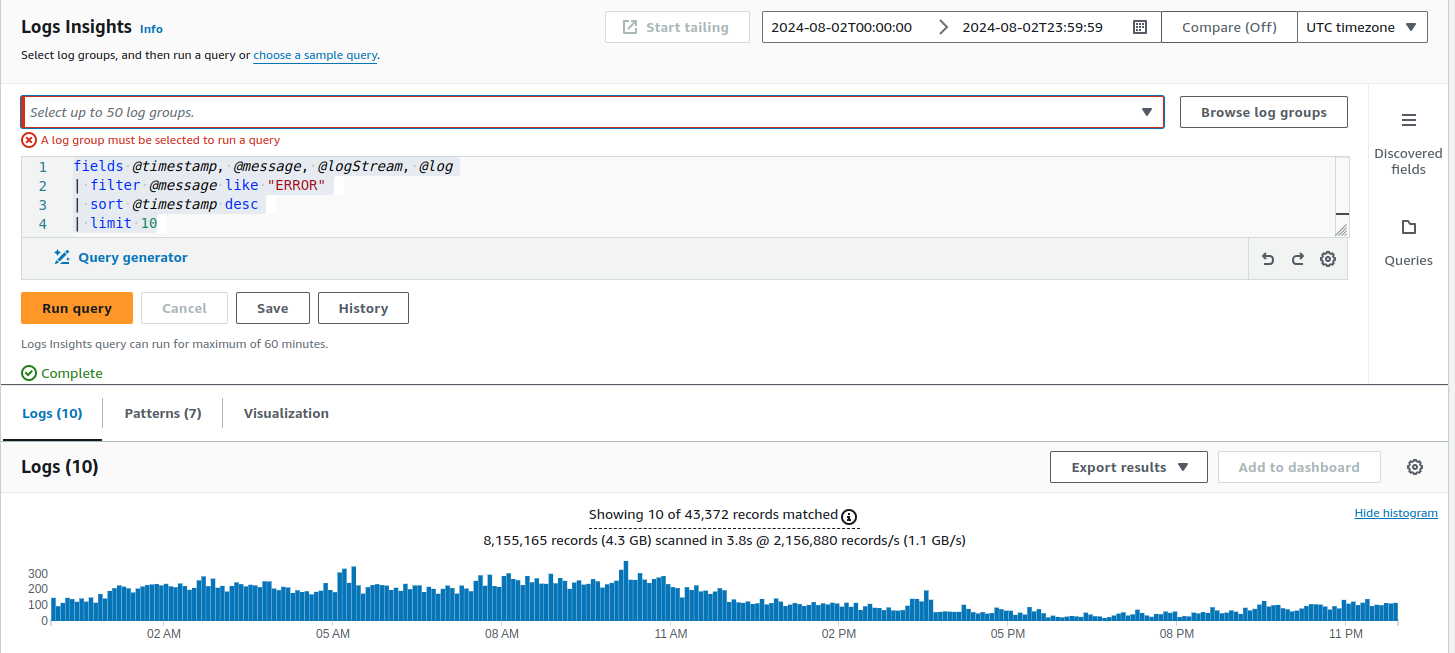 [AWS Log Insight] Một số patterns và usecase phổ biến sử dụng để filter ...