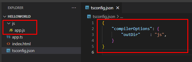 Cấu hình tsconfig.json trong TypeScript