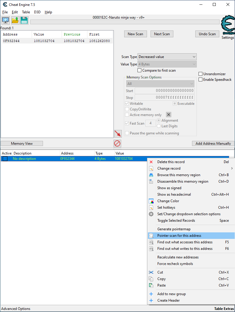 Hướng dẫn cơ bản về Cheat Engine - Multilevel Pointers (Phần 2)