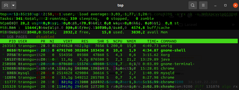 Đào Bitcoin bằng VPS Linux trên Nicehash Mining