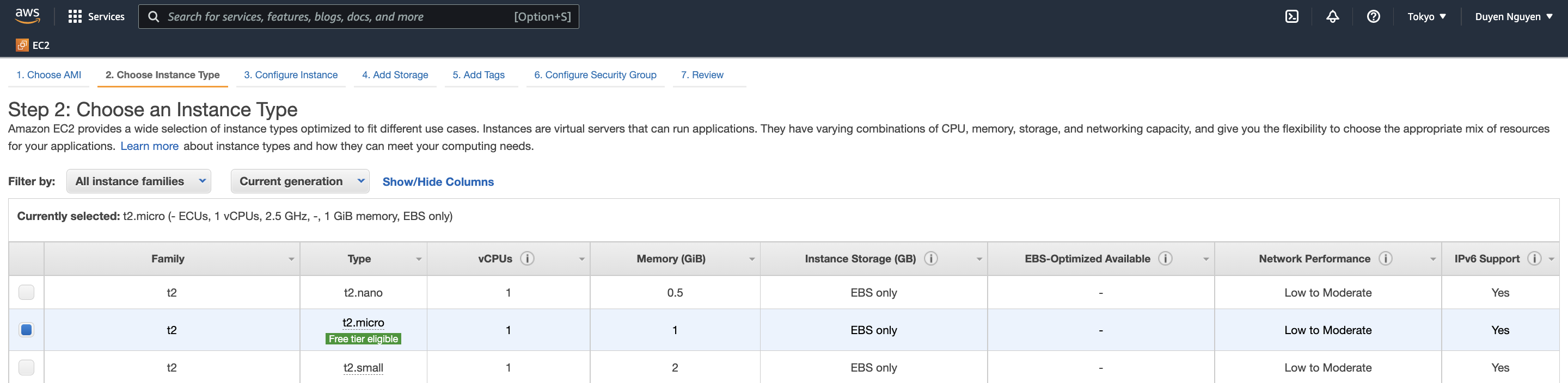 Cách để tạo một máy chủ ảo EC2 Instance Ubuntu 22.04 trên Amazon AWS