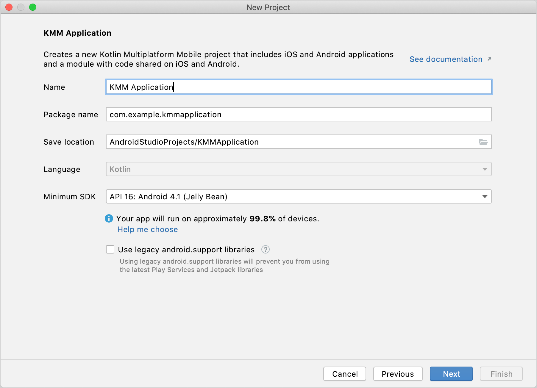 Create First Multiplatform Application Tutorial 
