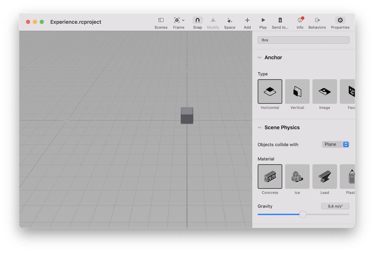 Sử dụng RealityKit và Reality Composer trong ARKit