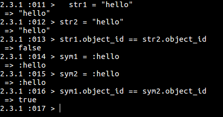 Ruby Symbols vs Strings