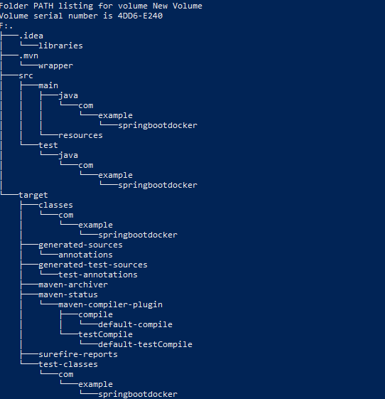Deploy Spring Boot Application Development Docker Window 10