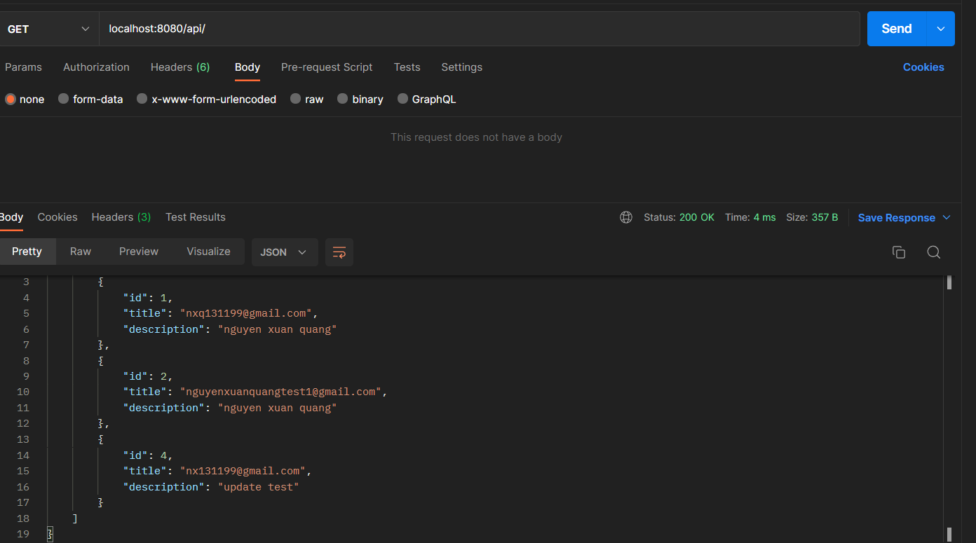 CRUD đơn giản với Go - Gin - PostgreSQL và ORM