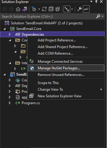Minimal API trong NET 6.0 với ứng dụng Send Email từ Hosted Service