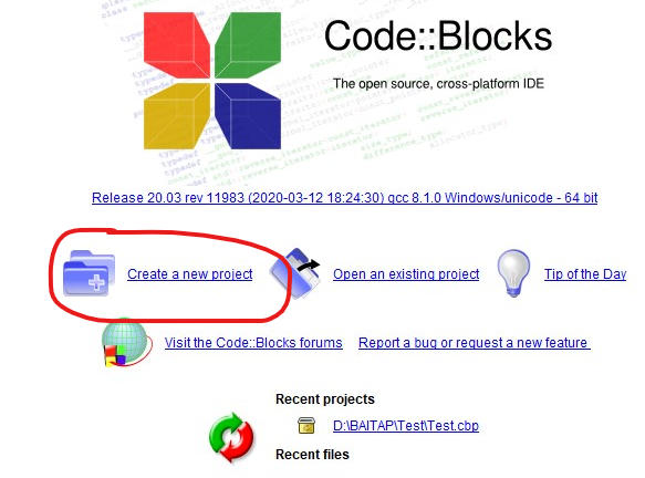 Bài 1_Phần 1. Hướng dẫn cài và sử dụng CodeBlocks
