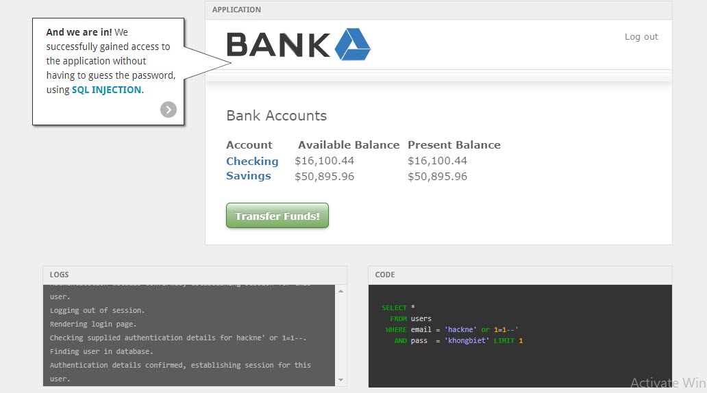 Tìm hiểu về SQL Injection