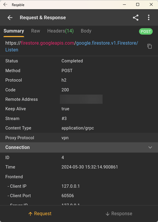Reqable, một giải pháp khác để bắt request trên app mobile