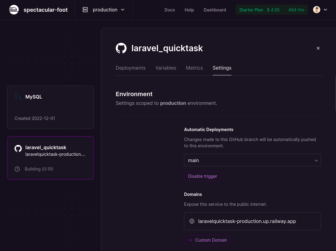 Deploy project Laravel trên Railway - Viblo