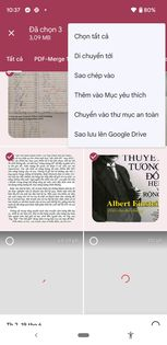 Sử dụng Broadcast receiver lăng nghe sự kiện pick , open hoặc delete ...