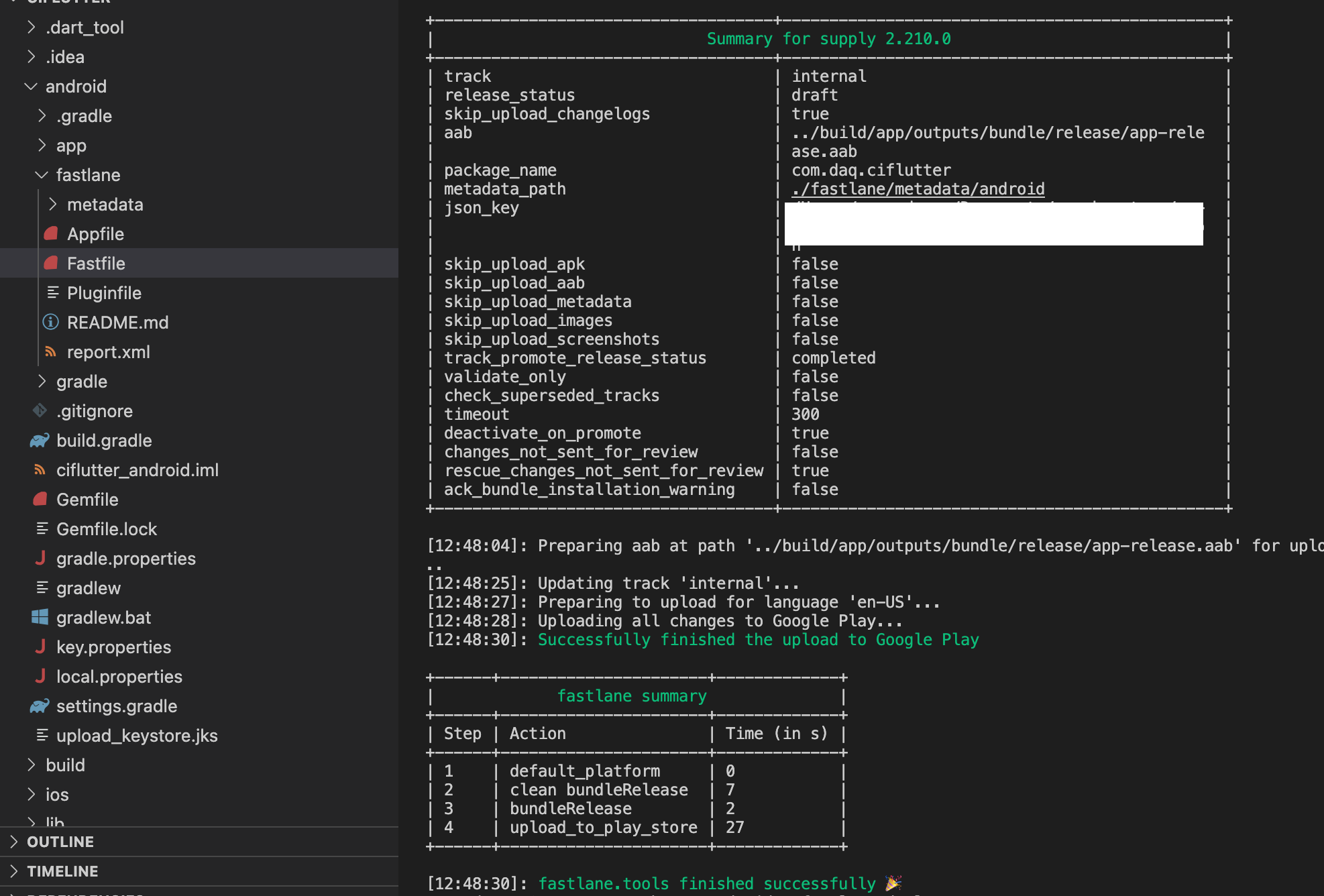 Flutter - Continuous delivery (local machine) android cho Flutter App