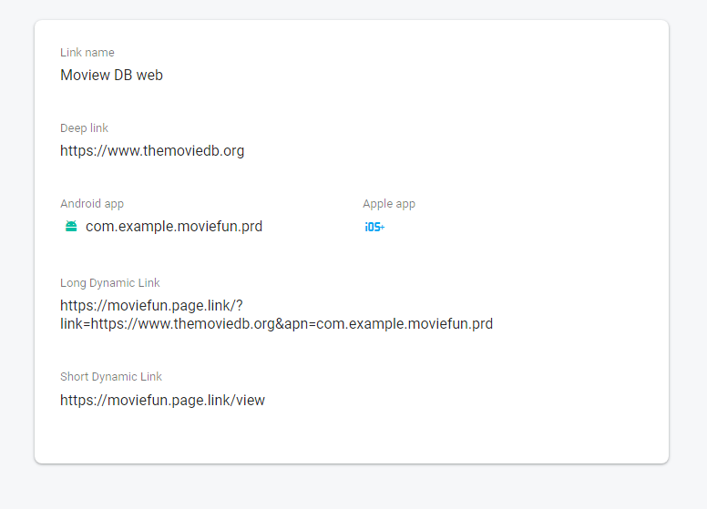 Firebase - Android: Dynamic Links