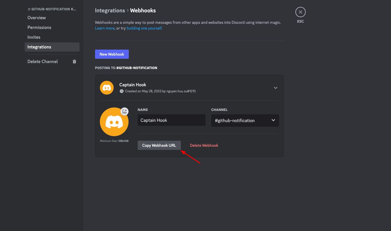 Webhooks 102: Practice send a new Github issue to Discord