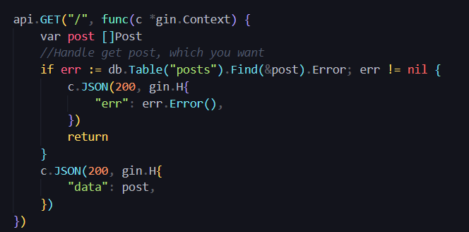 CRUD đơn giản với Go - Gin - PostgreSQL và ORM