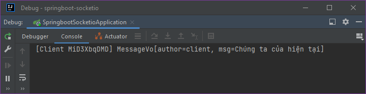 Setup project Spring boot 2.x + Socket.io Client 4.x