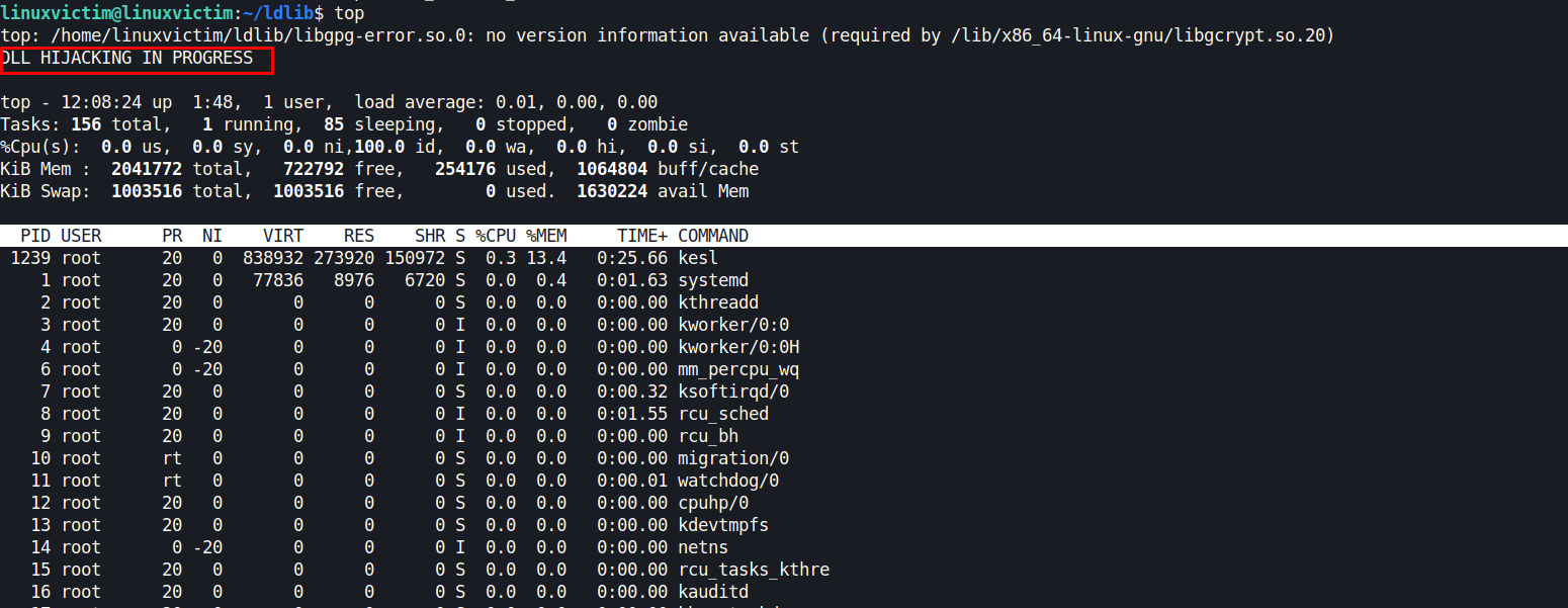 Share Libraries Hijacking trên Linux
