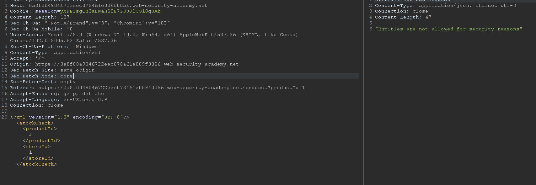 XXE injection vulnerabilities - Lỗ hổng XML (Phần 5)