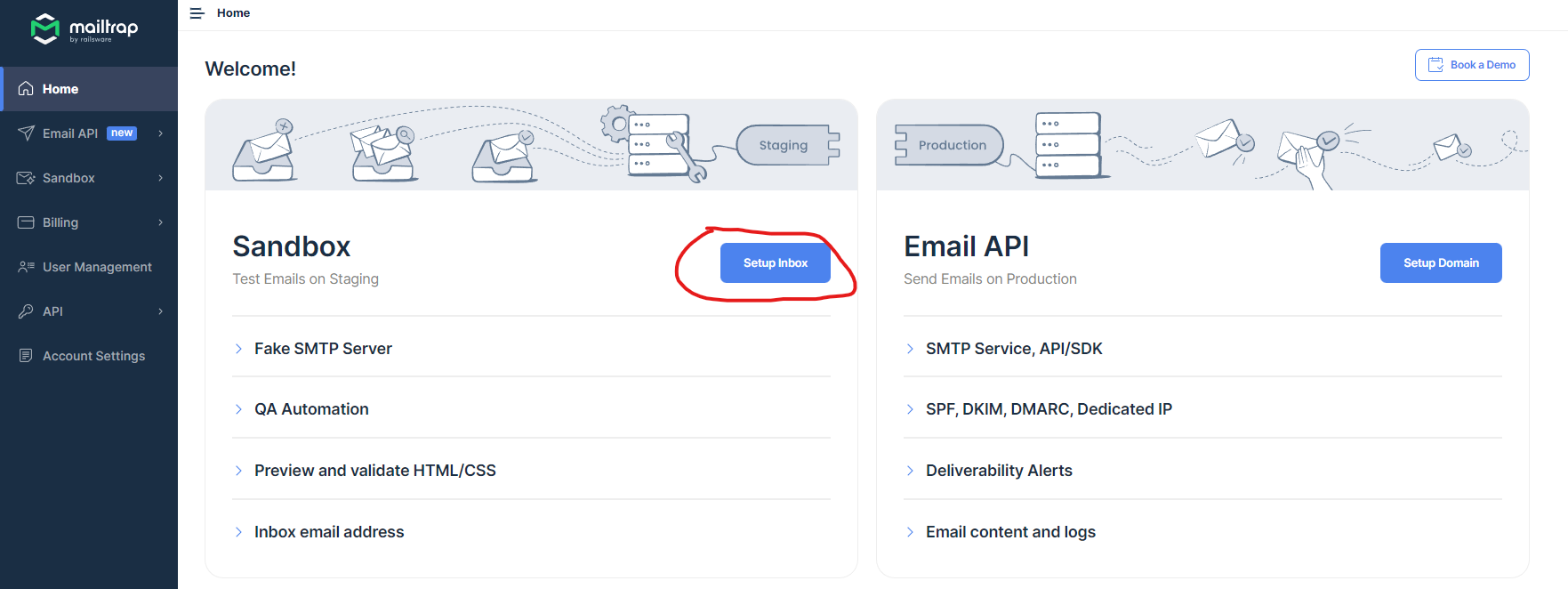 Gửi mail với MailTrap kết hợp Spring Boot - Thymeleaf - Elasticsearch. Xác thực với otp khi đăng ...
