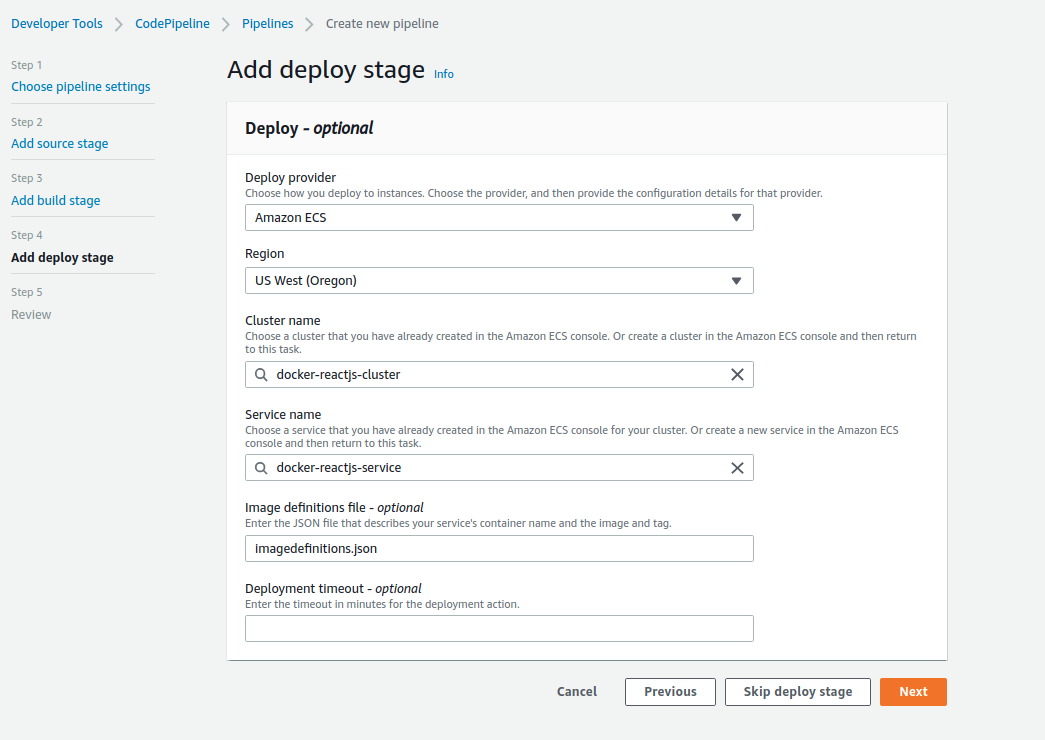 [AWS] Deploy Reactjs App Trên ECS Tích Hợp CI CD ( CodeCommit ...