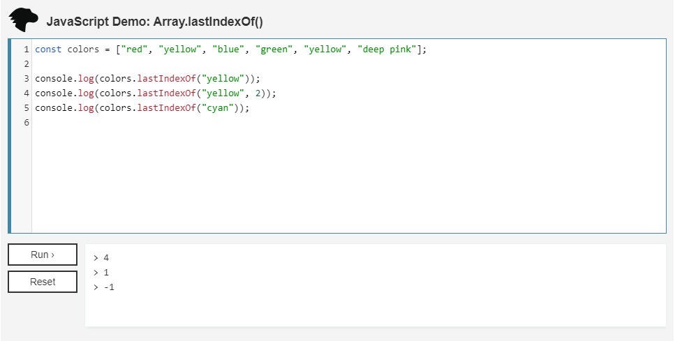 Các phương thức xử lý mảng phổ biến