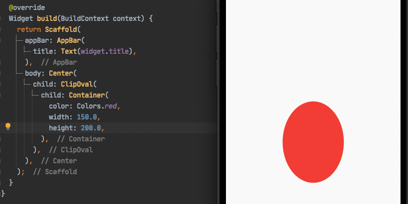 Clipping trong Flutter