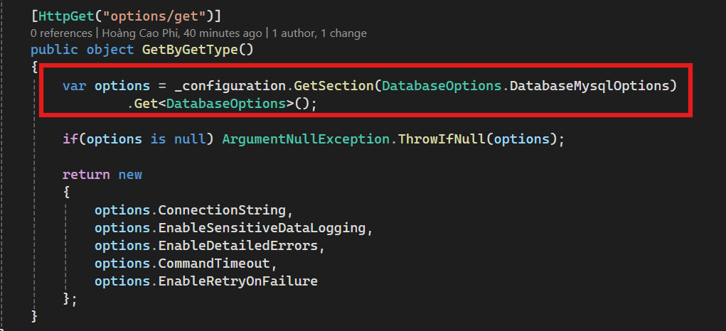 [06] Tìm hiểu về Options pattern và triển khai trong ứng dụng .NET Core ...