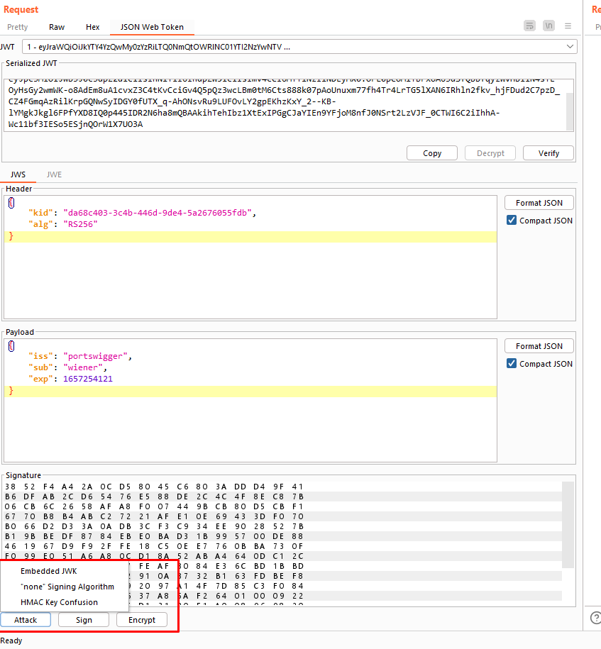 JSON Web Tokens (JWT) có dễ bị "gãy" không?