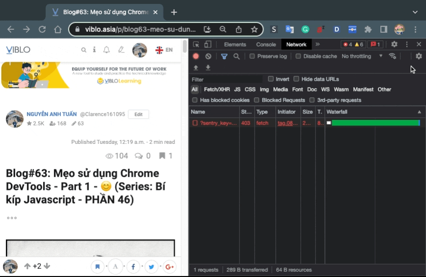 Mẹo sử dụng Chrome DevTools - Part 2 - 😊 (Series: Bí kíp Javascript - PHẦN 47)
