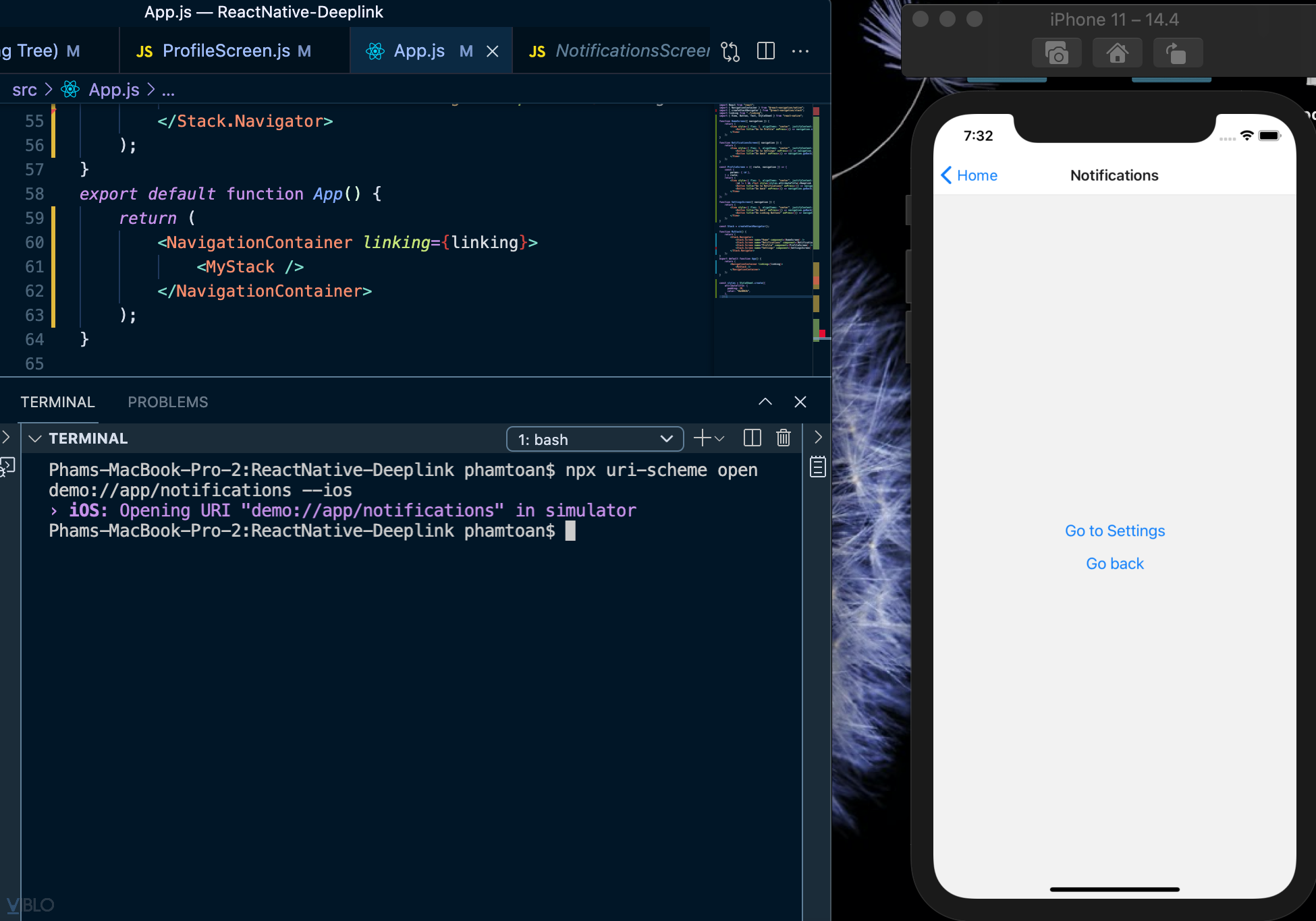 Cách sử dụng Deep Linking trong React Native