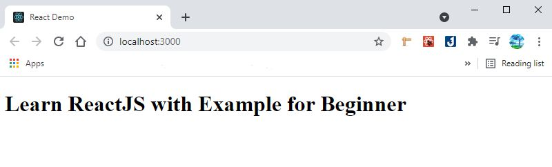ReactJS: Tìm hiểu thông qua ví dụ