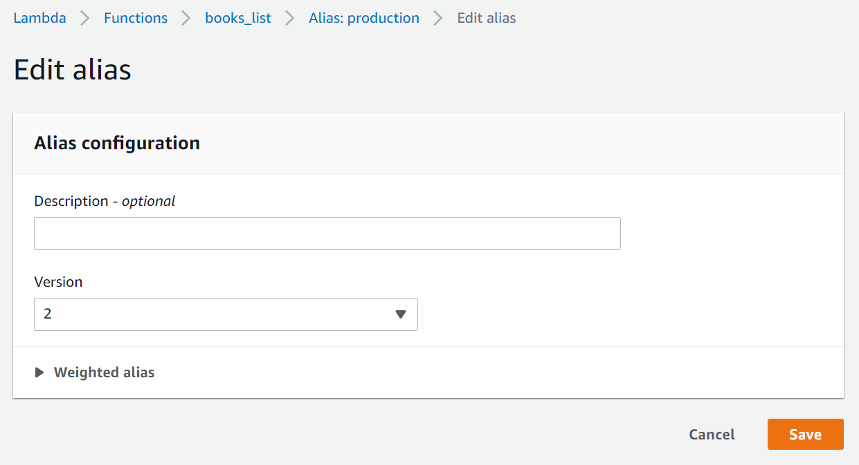 Serverless Series (Golang) - Bài 7 - Organization environment with Lambda version and alias