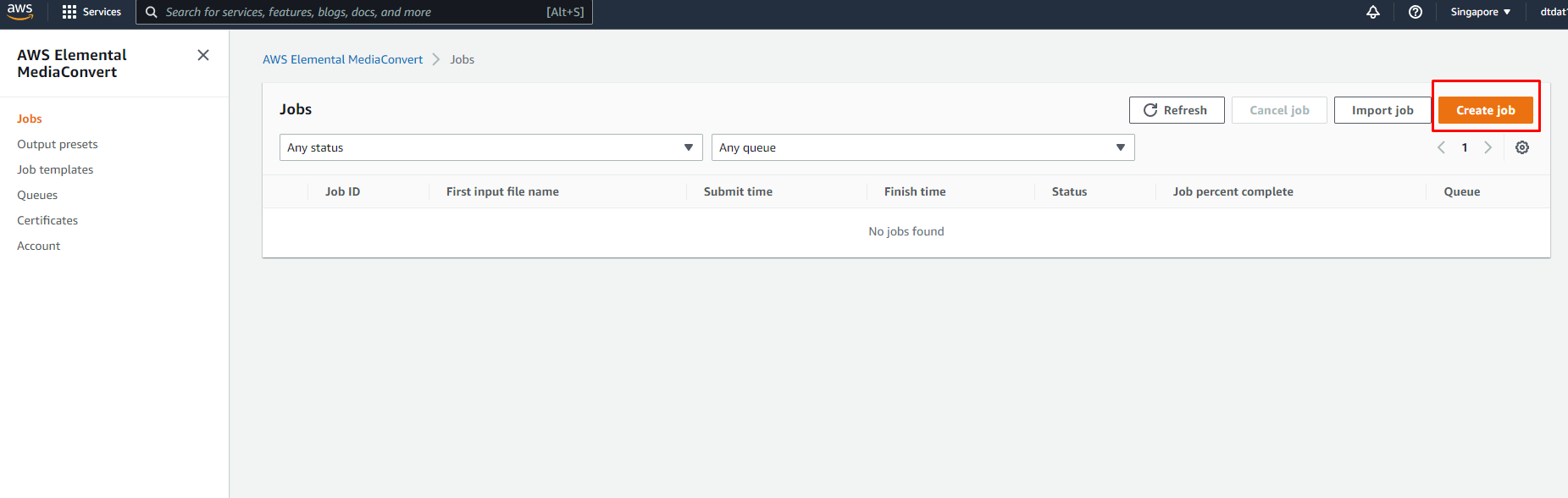 Sử dụng AWS MediaConvert để xử lí auto convert video HD sang SD