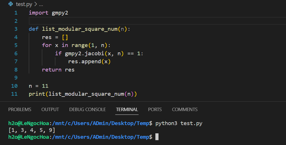 Modular math in Cryptography - Module trong mật mã học