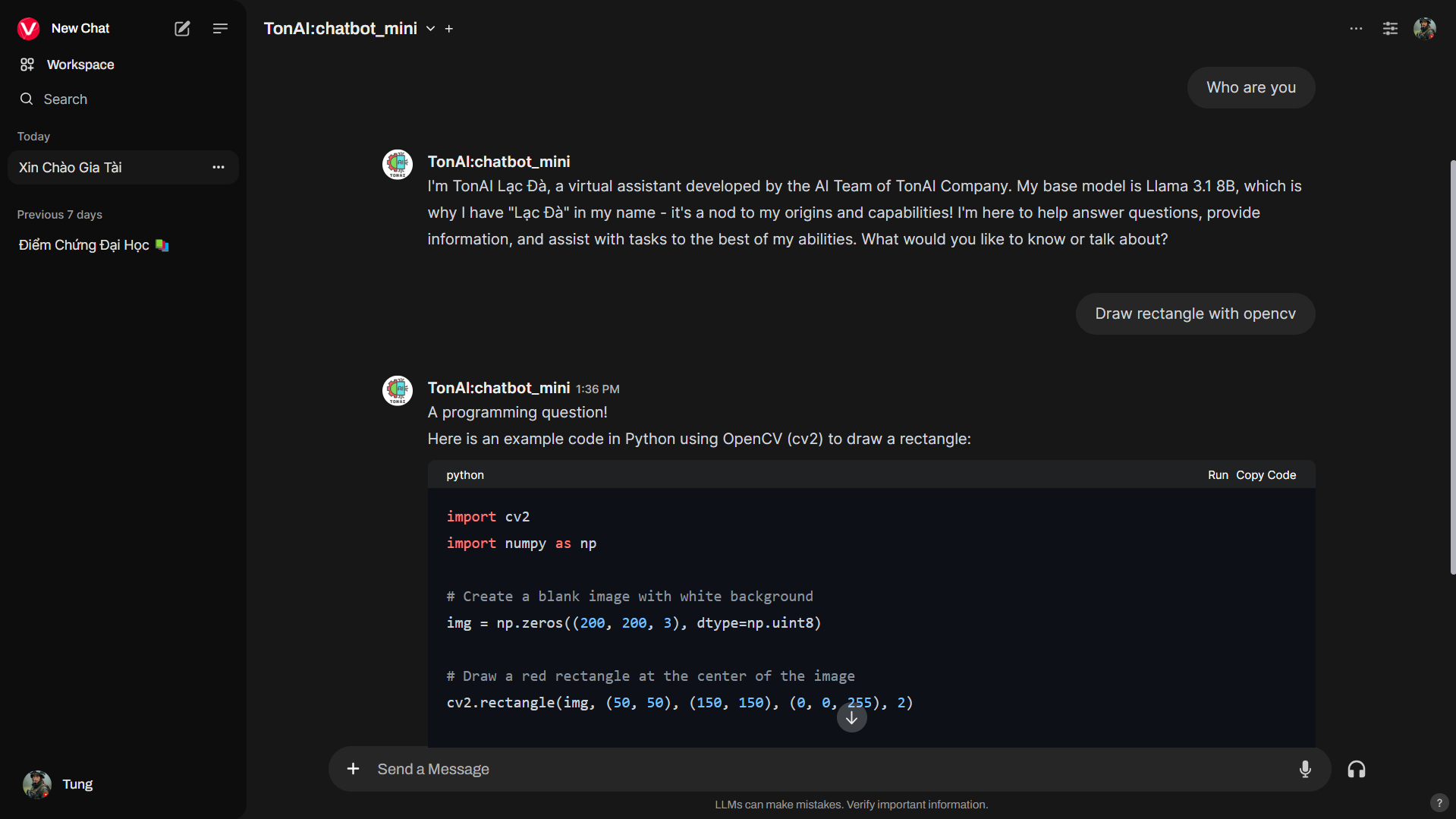 Tạo chatbot "like ChatGPT" miễn phí với Ollama và Open WebUI