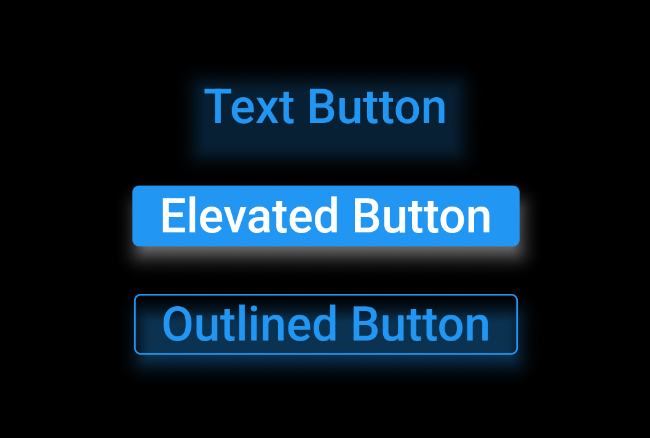 Flutter: Material Buttons 2.0 (Text Button, Elevated Button, Outlined Button)
